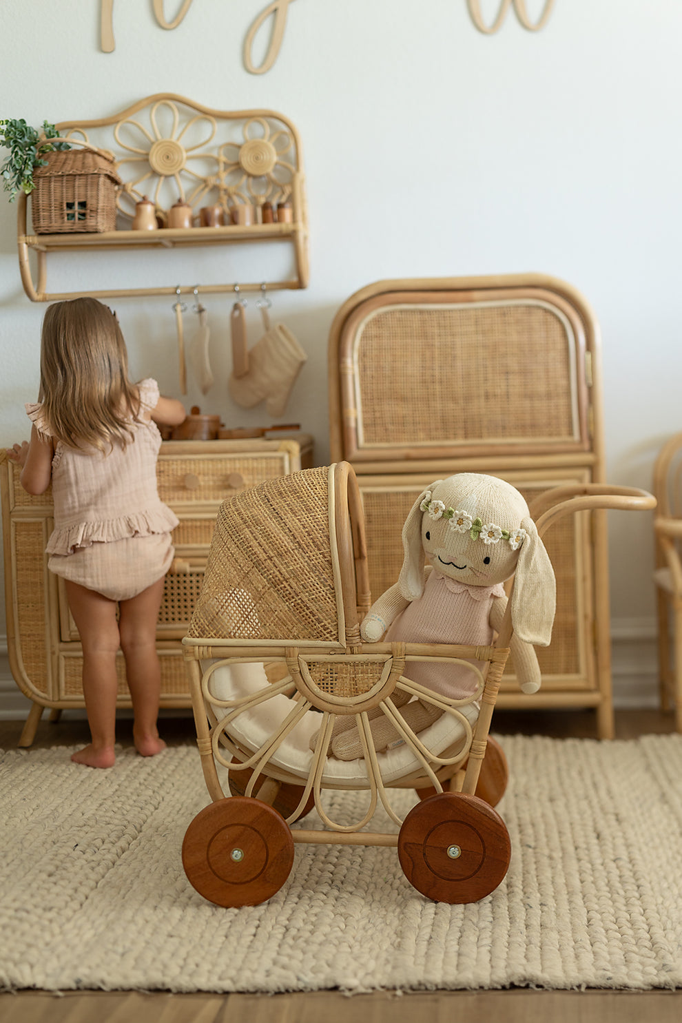 Daisy Mae Doll Pram – Lila & Leo