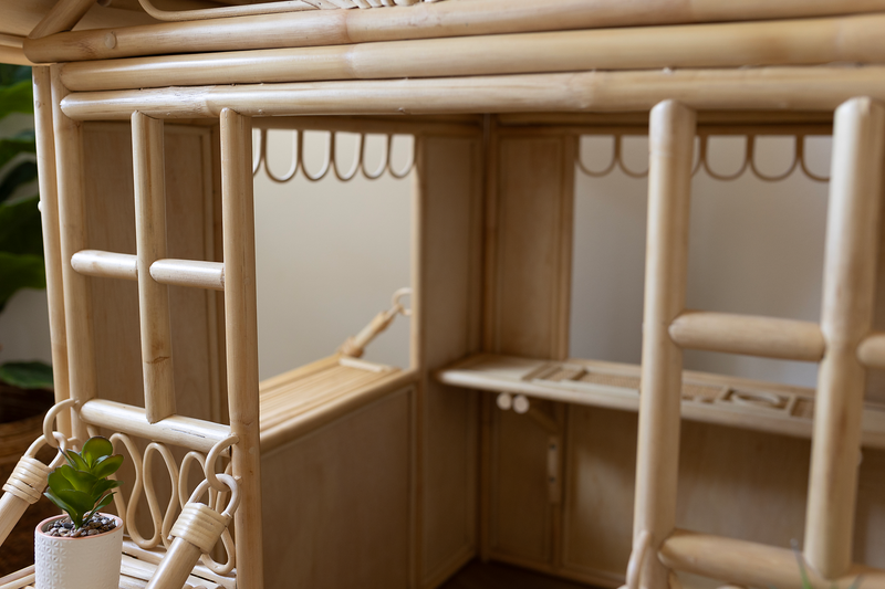 Lila's Rattan Playhouse – Lila & Leo