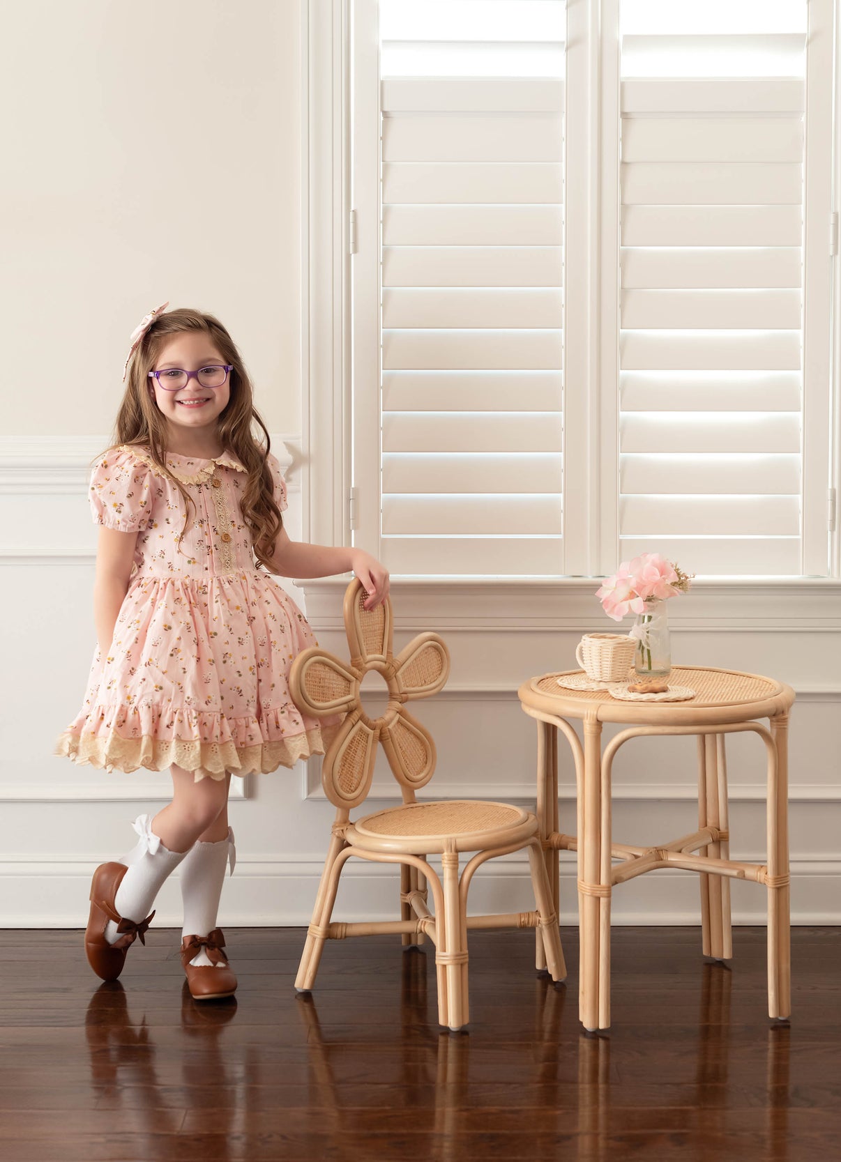 Brielle Rattan Children's Table – Lila & Leo